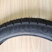 China 90/80-16 Motorcycle Tire Casing 6PR 8PR Natural Rubber Black for B2B Export for sale