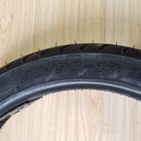 China 90/90-17 TL Motorcycle Tyre 35%-55% Rubber Content 6PR/8PR ISO9001 for sale