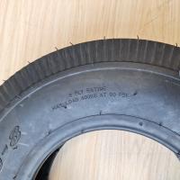 China 4.00-8 Black Motorcycle Tire for Bajaj Three Wheeler Natural Rubber Steel Nylon 6PR for sale