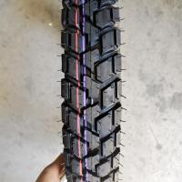China 3.00-17 Dirt Bike Motorcycle Tire Black 6PR 8PR Natural Rubber High Reliability for sale