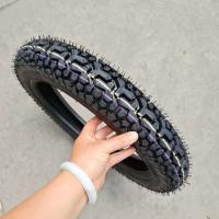 China 2.75-14 Motorcycle Tire Casing 35%-55% Natural Rubber 6PR/8PR Ply Rating for sale