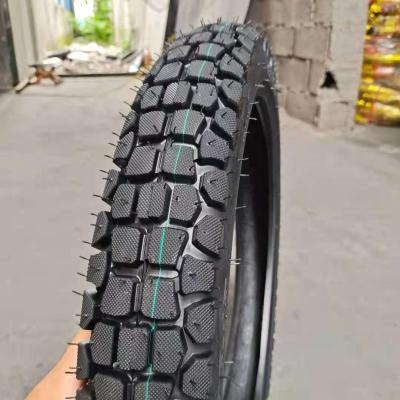 China Motorcycle Tire 2.75-17 Tubeless Casing 6PR Natural Rubber for Street Bikes for sale