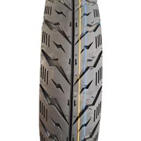 China Leo Bulldog 100/90-14 Motorcycle Tire 6PR 8PR Deep Pattern 20000 KM Work Life Natural Rubber for sale