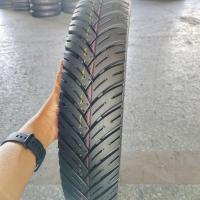 China Soft Rubber Motorcycle Tyre 100/90-18 4.4kg 6PR 8PR Max Load 266kg for sale