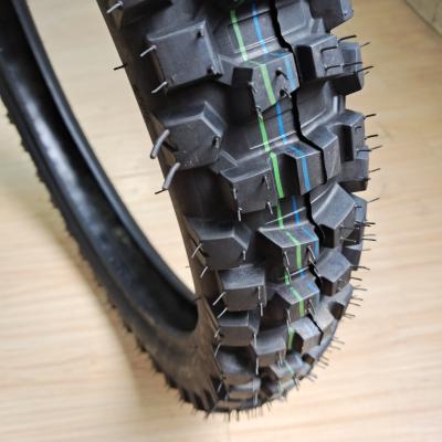 China 3.00-18 Motorcycle Tyre 35-55 Rubber Content for African Tough Terrain Durable for sale