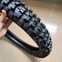 China 3.00-18 Motorcycle Tyre 35-55 Rubber Content for African Tough Terrain Durable for sale