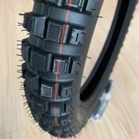 China 3.00-17 Dual Sport Motorcycle Tire 6PR 8PR Natural Rubber TT TL Black for sale