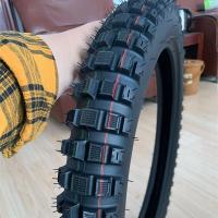 China 3.00-17 Dual Sport Motorcycle Tire 6PR 8PR Natural Rubber TT TL Black for sale