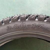 China Firestone Motorcycle Tire 300x17 6PR Natural Rubber Long Service Life for sale