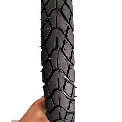 China Deep Pattern Motorcycle Tire 2.75-18 Tubeless A Class 10.5 Tensile Strength for sale