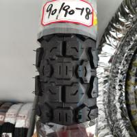 China 110/90-18 Rubber Motorcycle Tyre TT TL 3.5 KG A B C Quality OEM for sale