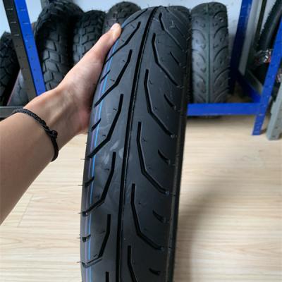 China 90/90/17 Tubeless Motorcycle Tire 6PR 8PR Natural Rubber for 4 Tires Casing for sale