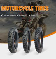 China 90/90/17 Tubeless Motorcycle Tire 6PR 8PR Natural Rubber for 4 Tires Casing for sale