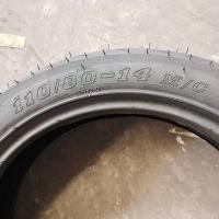 China Motorcycle Tires 110/80-14 Deep Design 5000 pcs per Day High Rubber Content for sale