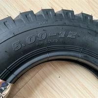 China Motorcycle Tire Rack 500-12 Power Tire 10.5 Tensile Strength 20000 KM Work Life for sale