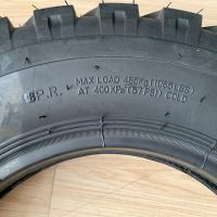 China Motorcycle Tire Rack 500-12 Power Tire 10.5 Tensile Strength 20000 KM Work Life for sale