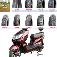 China 10inch Motorcycle Tubeless Tire 3.50-10 6PR 8PR Max Load 335kg for Heavy Duty for sale