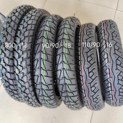 China Tubeless Motorcycle Tire 110/90-16 90/90-18 6PR 8PR High Load Capacity 335kg for sale