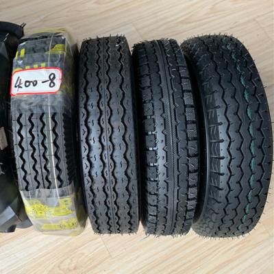 China 400-8 Motorcycle Tire 6PR 8PR Natural Rubber Long Lasting 20000 KM for sale