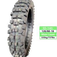 China 120/80-18 Motorcycle Tire 6PR TL 6.5KG 45% Natural Rubber for Durable Riding for sale