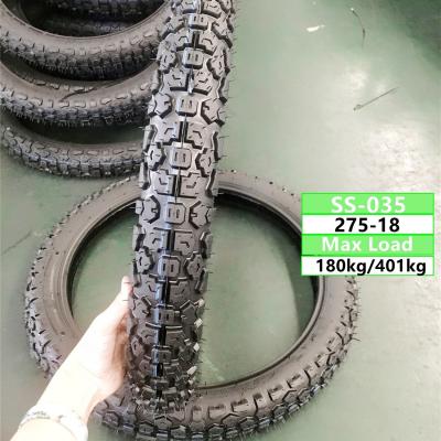 China Motorcycle Tire 275-18 6PR 8PR 2.9KG Max Load 180KG ISO9001 CCC ECE for sale