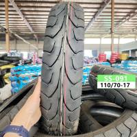 China 110/70-17 Motorcycle Tire 110/70/17 6PR 8PR Tubeless Casing for South America for sale