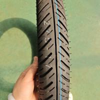 China Long-Lasting Tubeless Motorcycle Tire with Deep Design Pattern for sale
