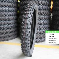 China 80/100-21 6PR 8PR Off-Road Dirt Bike Tyre 35-45% Rubber Content Racing Tyre for sale