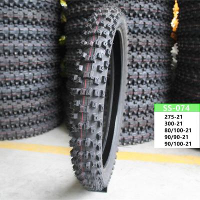 China 80/100-21 6PR 8PR Off-Road Dirt Bike Tyre 35-45% Rubber Content Racing Tyre for sale