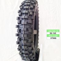 China Japan Market Motocross Tire 110/100-18 120/100-18 Deep Tread Pattern 45% Rubber Content for sale