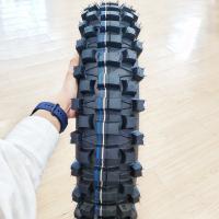 China Japan Market Motocross Tire 110/100-18 120/100-18 Deep Tread Pattern 45% Rubber Content for sale