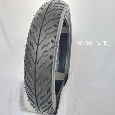 China 90/80-14 Motorcycle Tire Tube 90x80x14 TL 2.4KG 35%-45% Rubber Content for sale