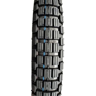 China 3.00-18 Tubeless Motorcycle Tire 20000 KM Life 35-55% Rubber Content for sale