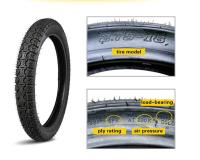 China Super Quality 70/90-17 Motorcycle Tyre Natural Rubber 6PR 8PR TT TL for Repair Replacement for sale