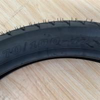 China Rubber Motorcycle Tyre 70/100-17 TT/TL 6PR 8PR High Strength Natural Rubber for sale