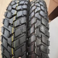 China VISASTONE Tubeless Tube Type Motorcycle Tire 100/90-17 110/90-17 6PR 8PR African Market 20000 KM for sale