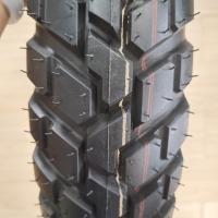 China Deep Design Motorcycle Tyre 100/90-17 110/90-17 TT/TL 35-55% Natural Rubber 6PR 8PR for sale