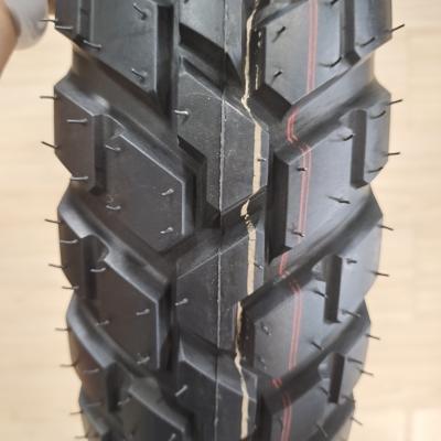 China Deep Design Motorcycle Tyre 100/90-17 110/90-17 TT/TL 35-55% Natural Rubber 6PR 8PR for sale