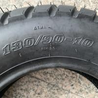 China Motorcycle Tyre 130/90-10 6PR 35-55% Natural Rubber Long Life TT TL for sale