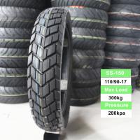 China 110/90-16 110/90-17 Motorcycle Tyre Tube Tubeless 35-45% Rubber Content for sale