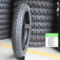 China 80/90-16 Motorcycle Tire Tubeless 6PR 8PR High Rubber Content 35-45% for B2B Export for sale
