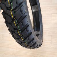 China Motorcycle Tyre 110/90-17 TL 6PR Natural Rubber Long Work Life for Export for sale