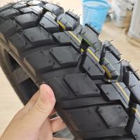China Motorcycle Tyre 110/90-17 TL 6PR Natural Rubber Long Work Life for Export for sale
