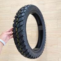 China Motorcycle Tyre 110/90-17 TL 6PR Natural Rubber Long Work Life for Export for sale