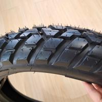China Motorcycle Tubeless Tyre 100/90-17 6PR 8PR Natural Rubber ISO9001 ECE DOT for sale