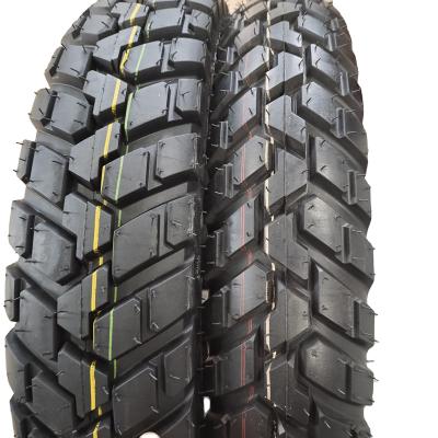China Motorcycle Tyre 100/90-17 TT/TL 6PR 8PR Natural Rubber 20000km Work Life for sale