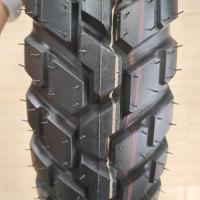China Motorcycle Tyre 100/90-17 TT/TL 6PR 8PR Natural Rubber 20000km Work Life for sale