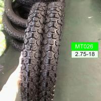 China Motorcycle Tyre 2.75-18 6PR 8PR TT TL for India Bikes 335kg Max Load for sale