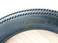 China 150km/h Sawtooth Pattern Motorcycle Tubeless Tire 4.00-19 for African Market for sale