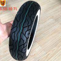 China 10 Inch Electric Scooter Tyre 350-10 Tubeless Motorcycle Tire 6PR 335kg Load for sale